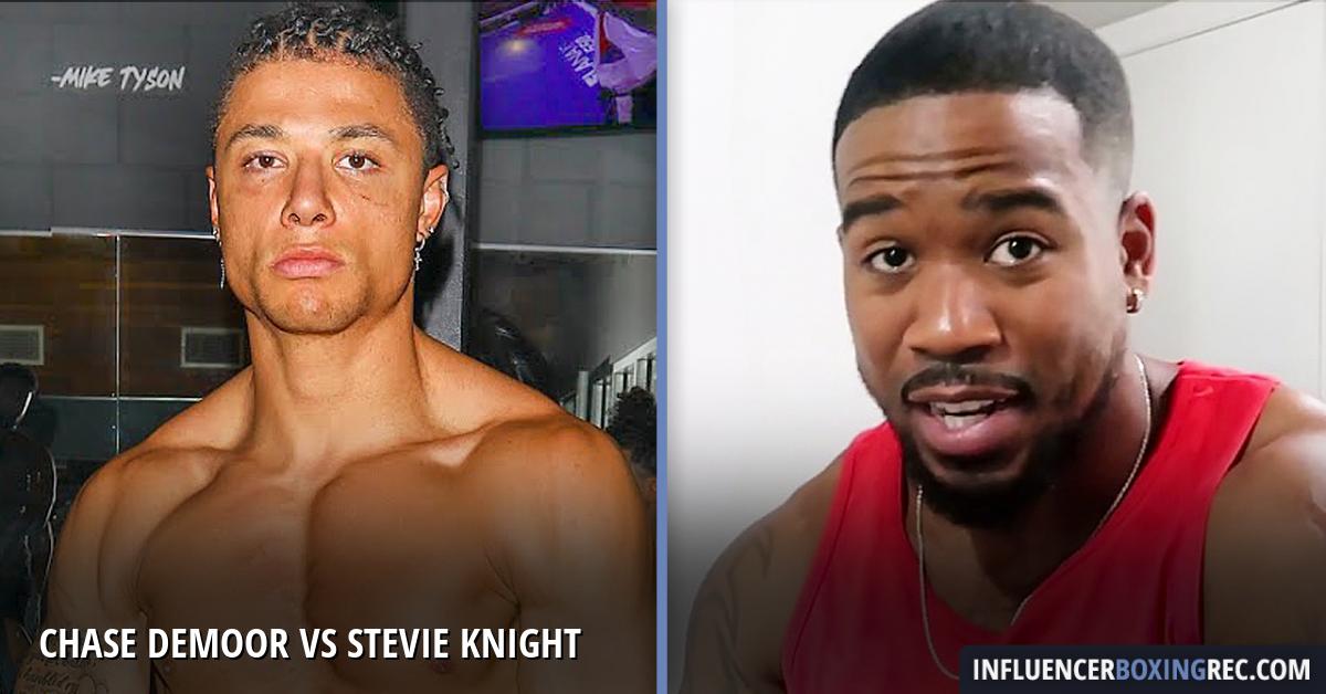 Chase DeMoor vs Stevie Knight - Result, News, Stats, Full Fight Video - InfluencerBoxingRec