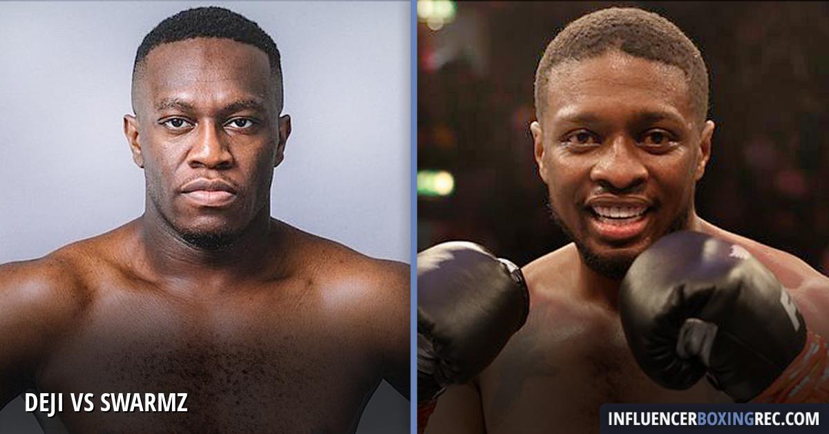 Deji vs Swarmz - Result, News, Stats, Full Fight Video - InfluencerBoxingRec