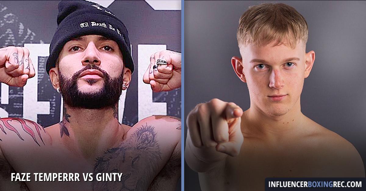 FaZe Temperrr vs Ginty - Result, News, Stats, Full Fight Video ...