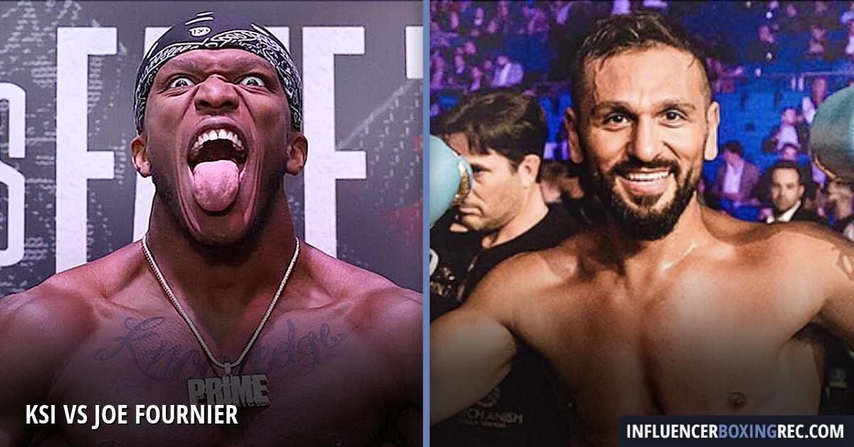 KSI vs Joe Fournier - Result, News, Stats, Full Fight Video ...