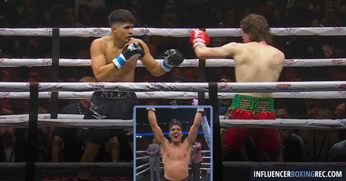 Alex Wassabi defeats iDubbbz in 4 round pro fight - InfluencerBoxingRec